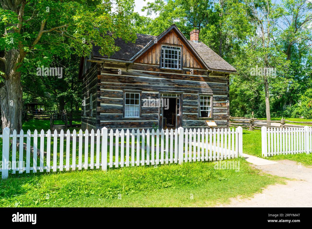 The village dressmaker is located in a small stone house at the corner ...