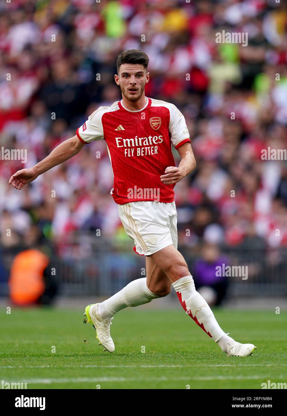 Arsenal's Declan Rice during the FA Community Shield match at Wembley ...