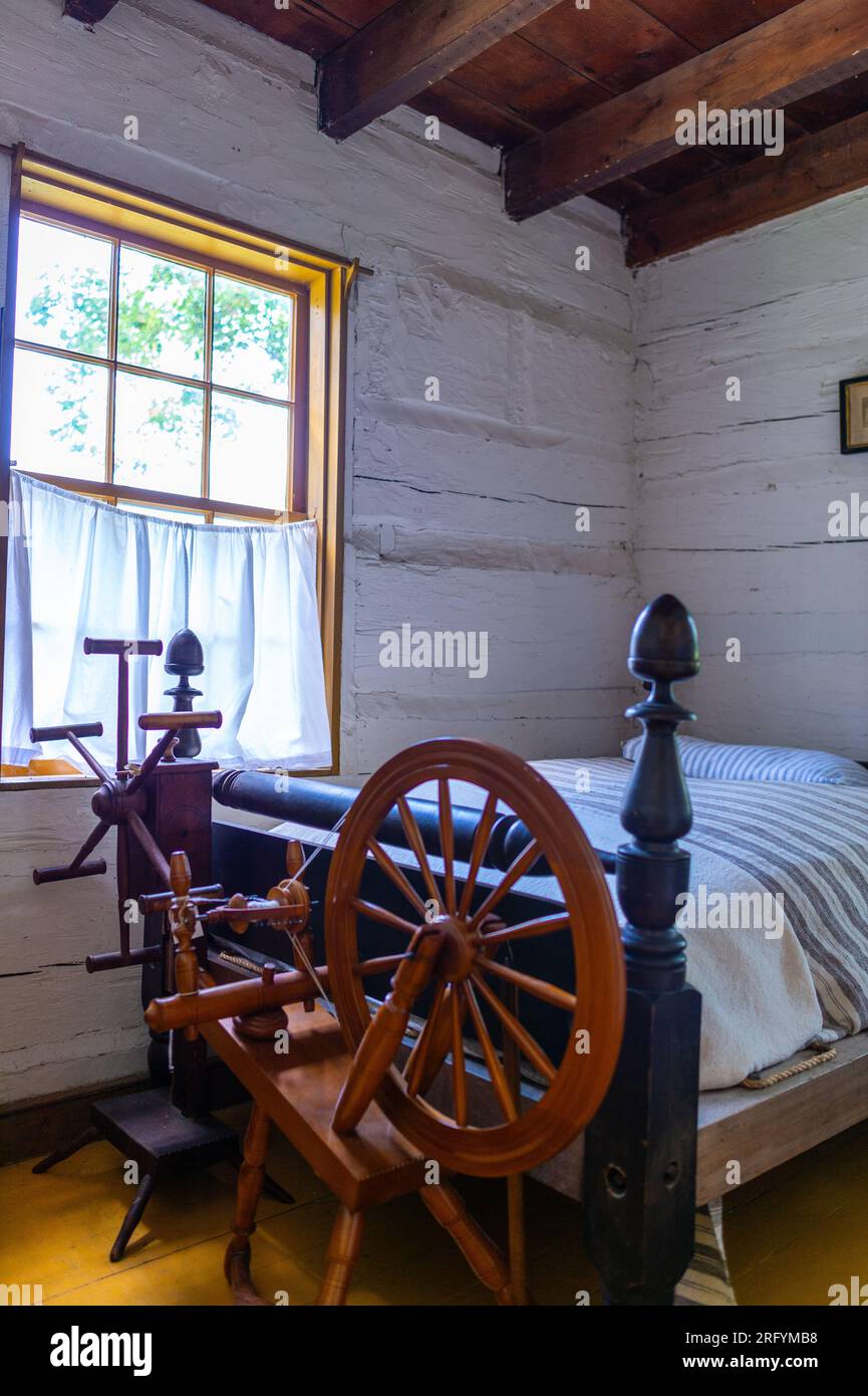 The village dressmaker is located in a small stone house at the corner ...