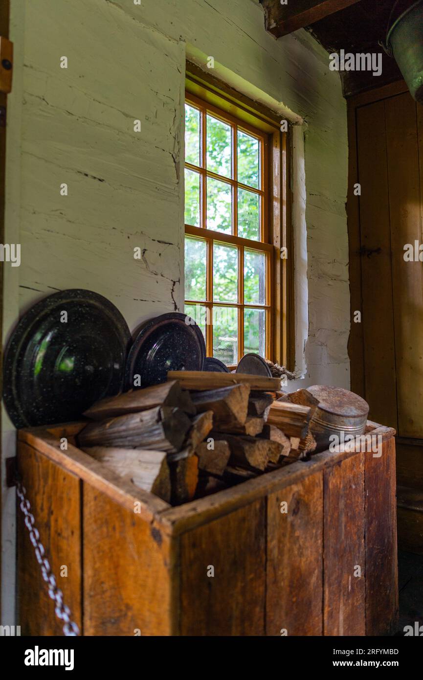 The village dressmaker is located in a small stone house at the corner ...