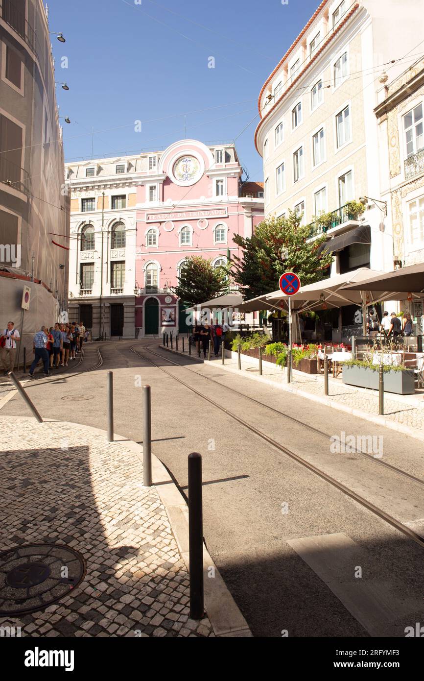 Strolling the charming streets of Lisbon, where every corner unveils ...