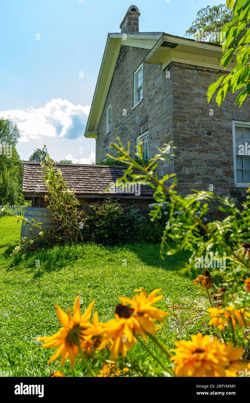 The Loucks Farm represents a typical progressive farm of the 1860s. It ...