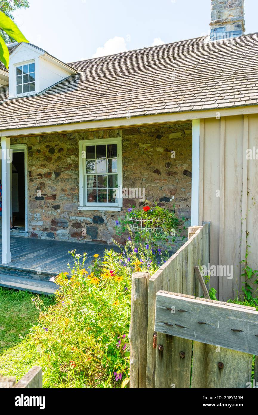 The Loucks Farm represents a typical progressive farm of the 1860s. It ...