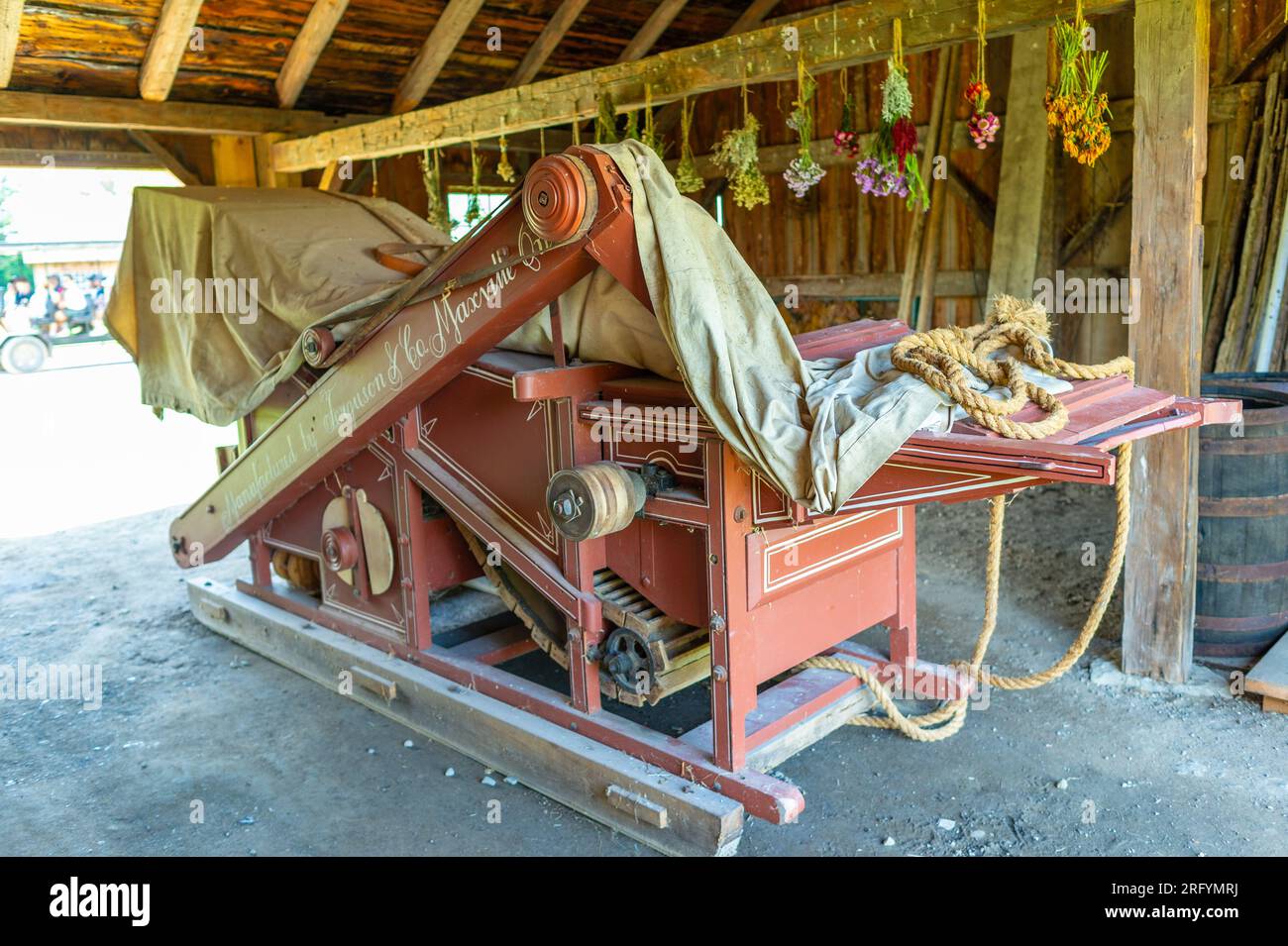 The Loucks Farm represents a typical progressive farm of the 1860s. It ...