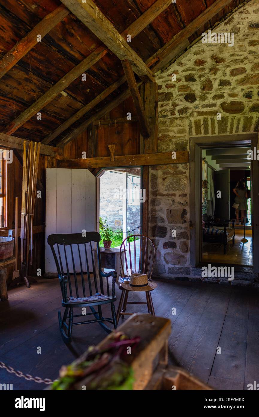 The Loucks Farm represents a typical progressive farm of the 1860s. It ...