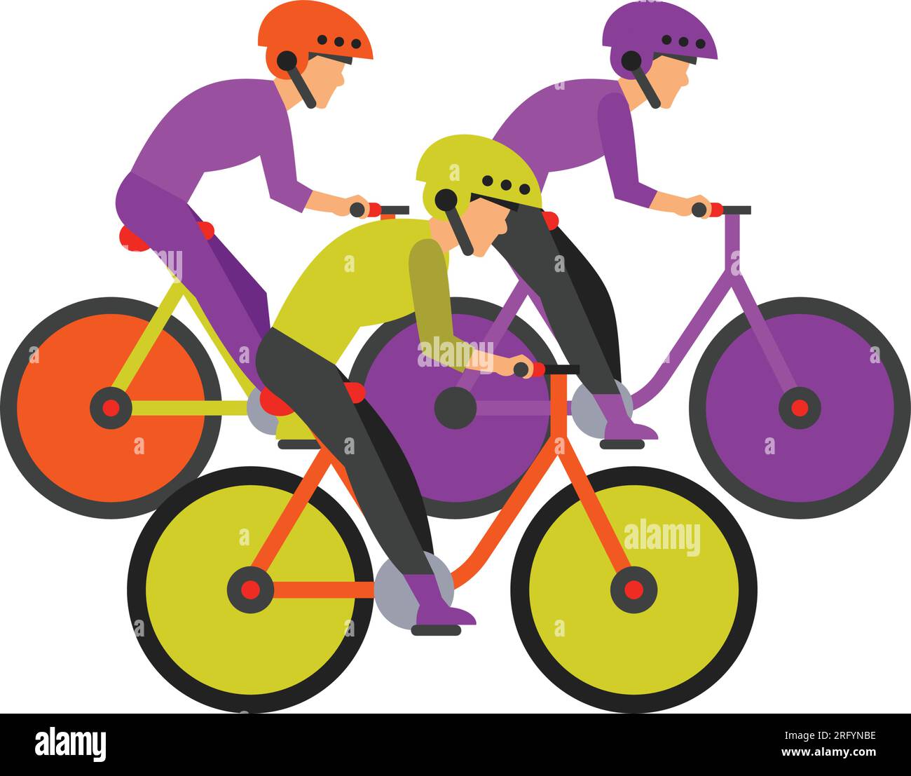 Competitors cartoon hi-res stock photography and images - Alamy