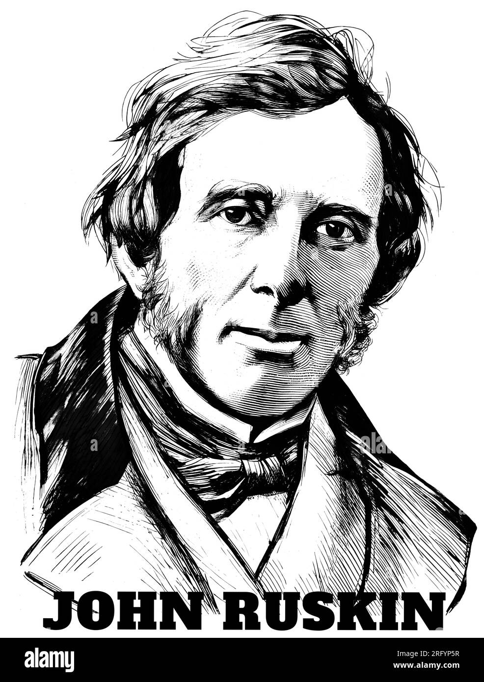 John ruskin portrait hi-res stock photography and images - Alamy