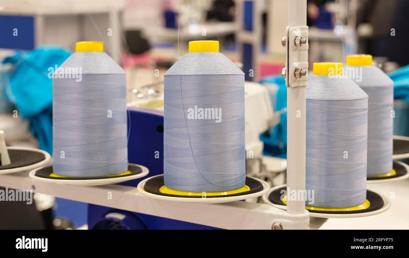 Modern weaving machine loom hi-res stock photography and images - Alamy