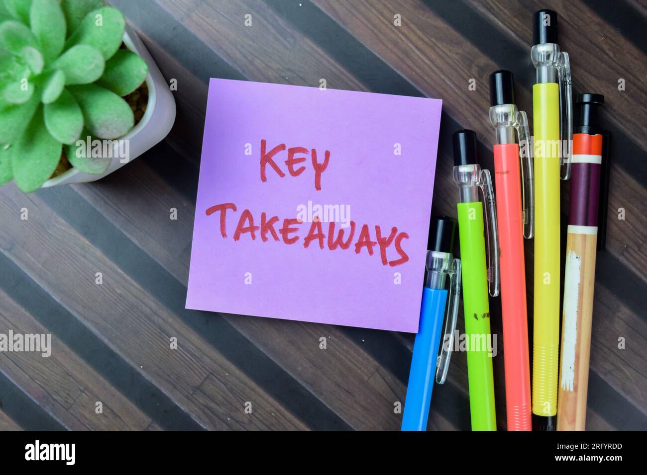 Key takeaways hi-res stock photography and images - Alamy