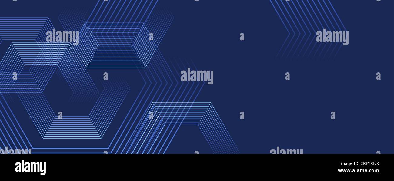 Abstract hexagon background. Technology polygonal design. Digital ...