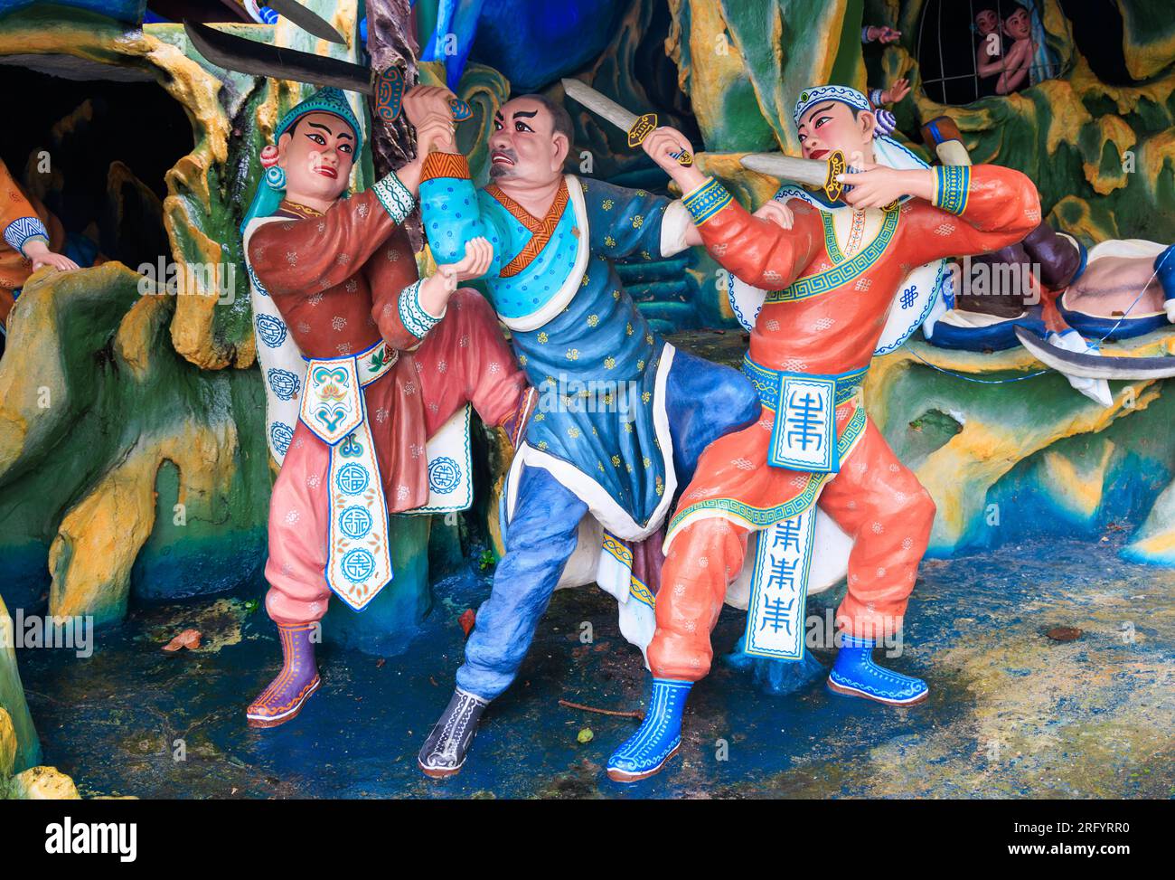 Haw Par Villa, a Chinese mythology theme park in Pasir Panjang Road ...