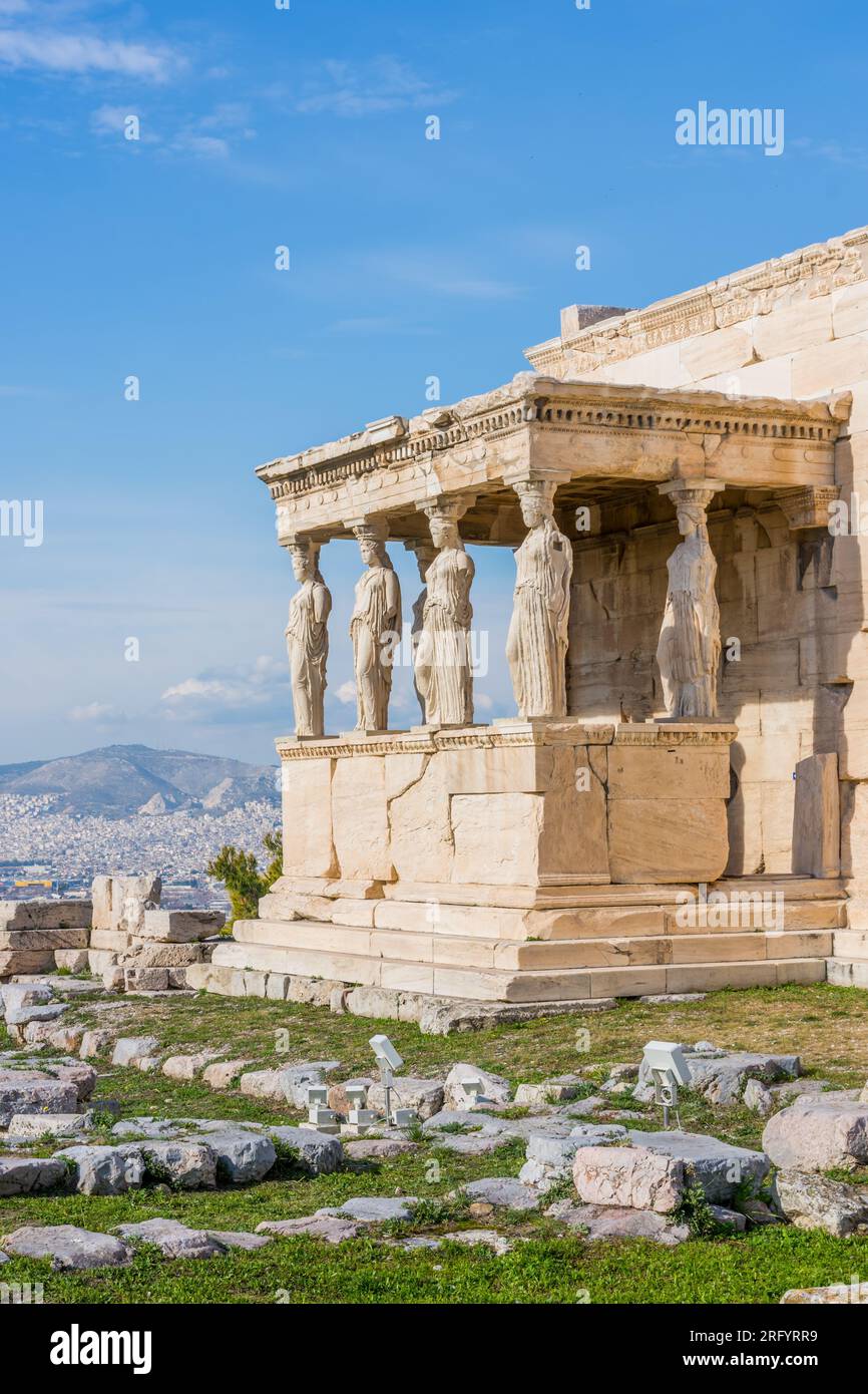 Acropolis statue hi-res stock photography and images - Alamy
