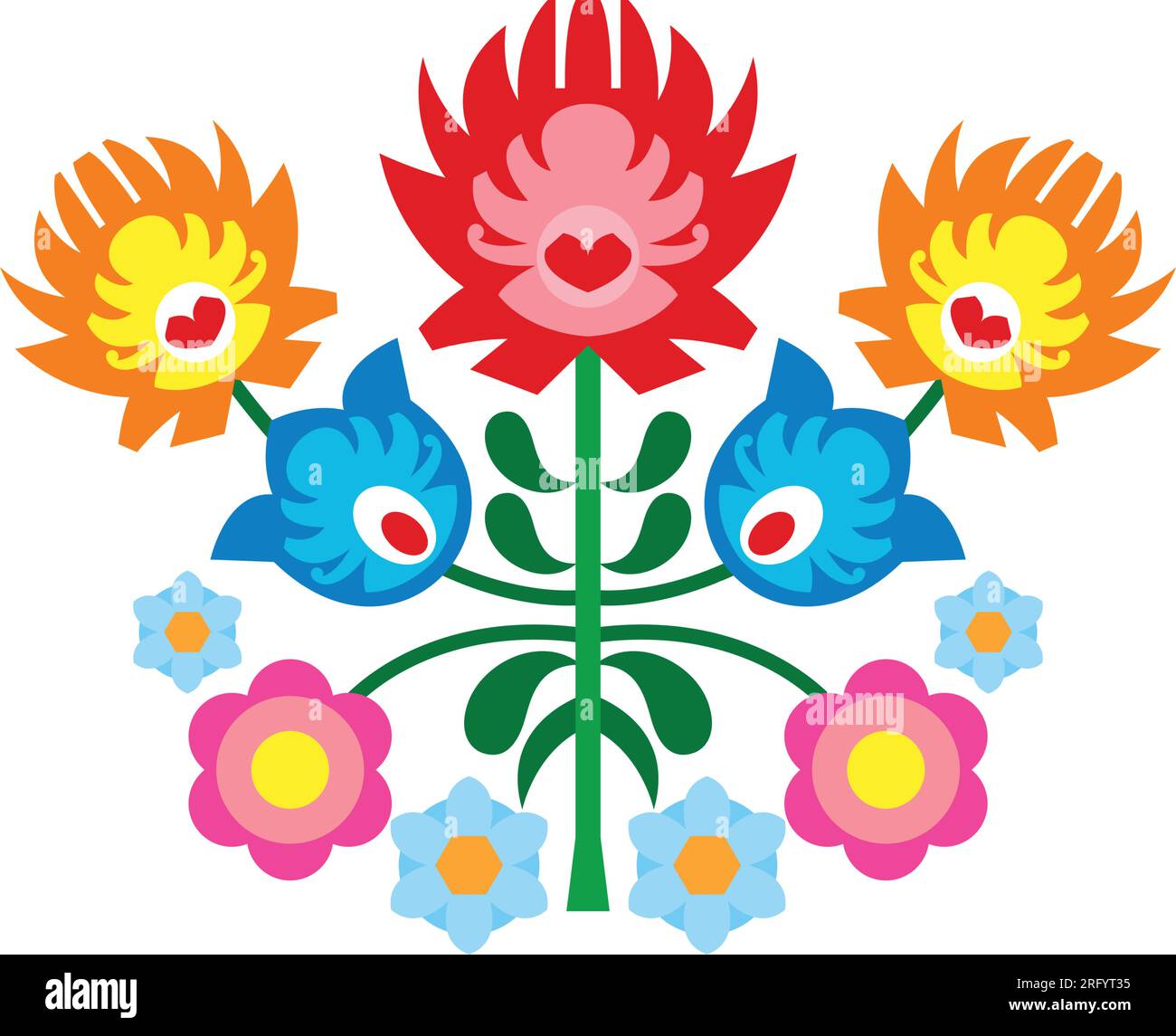 Polish folk pattern hi-res stock photography and images - Alamy