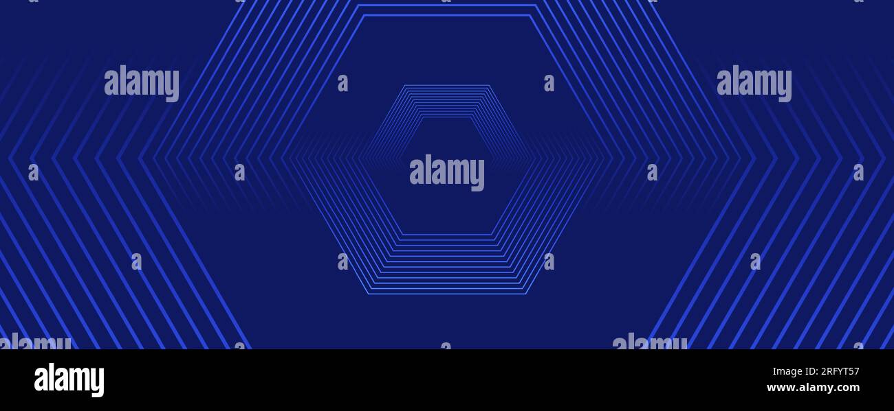 Abstract hexagon background. Technology polygonal design. Digital ...