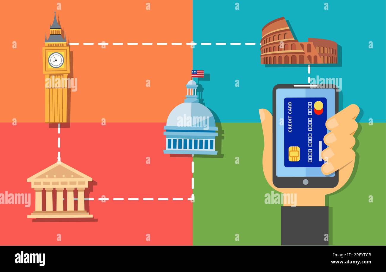 Collage making Stock Vector Images - Alamy