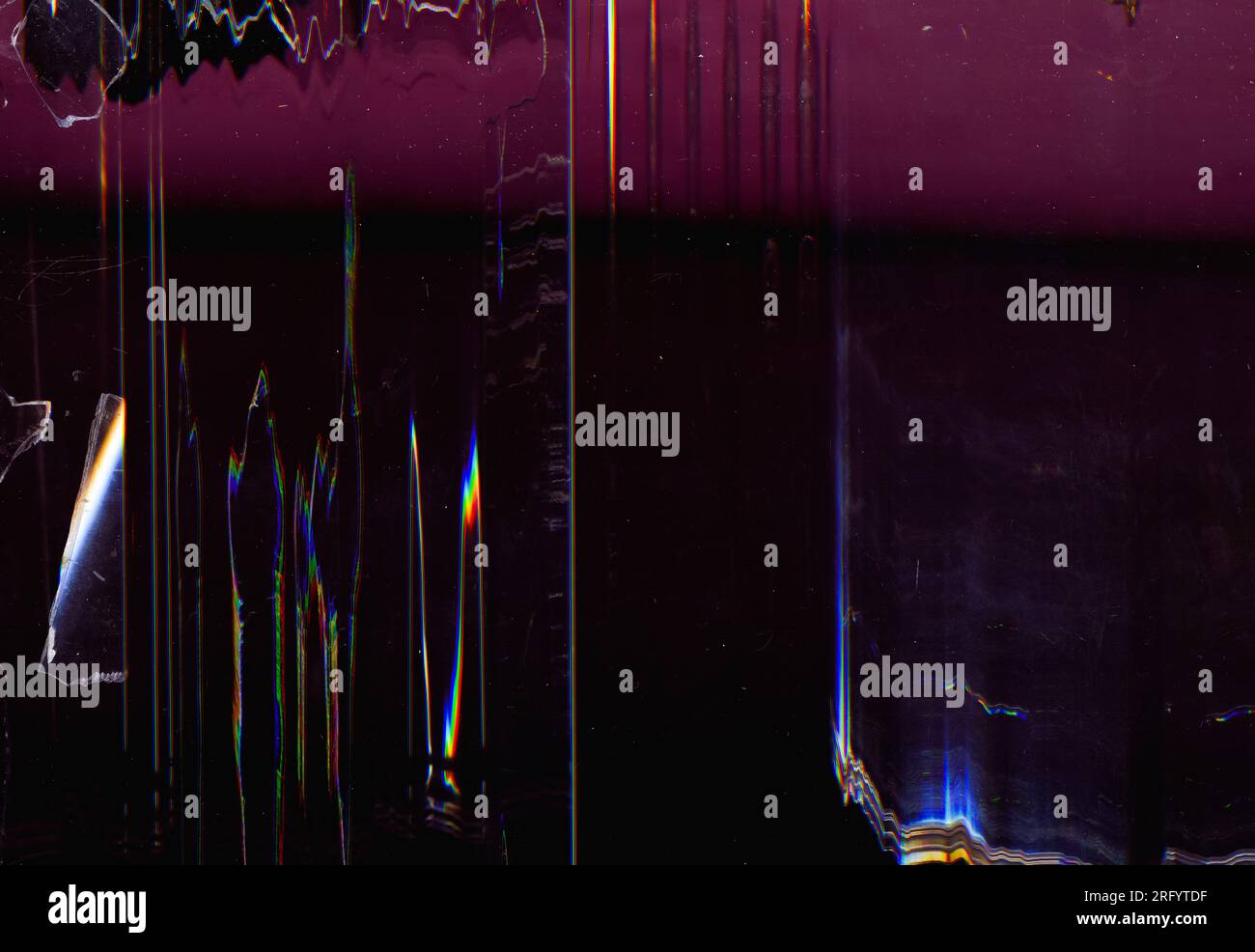 Broken display glass texture glitch overlay Stock Photo - Alamy