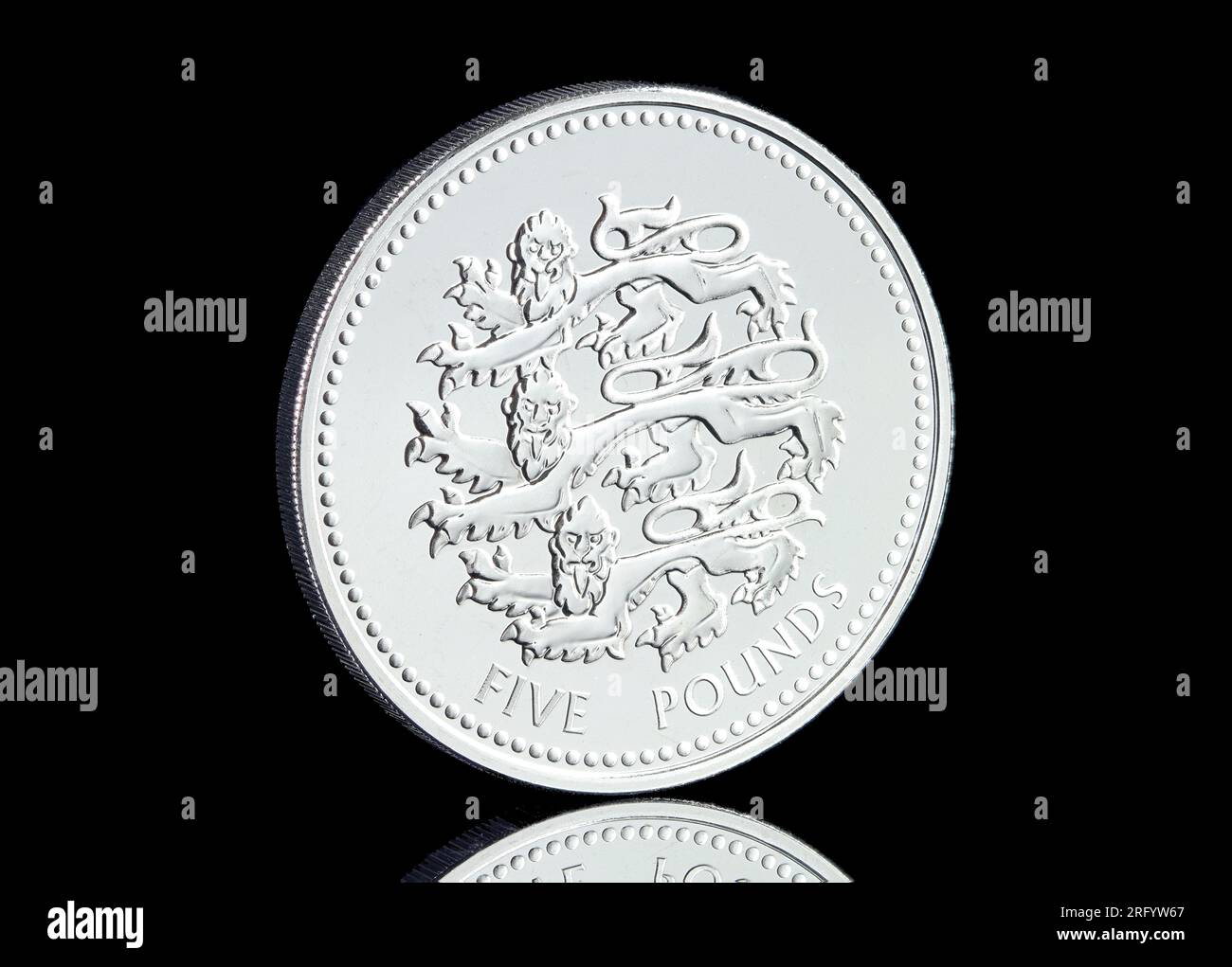 2023 United Kingdom Five Pound coin issued by The Royal Mint featuring ...