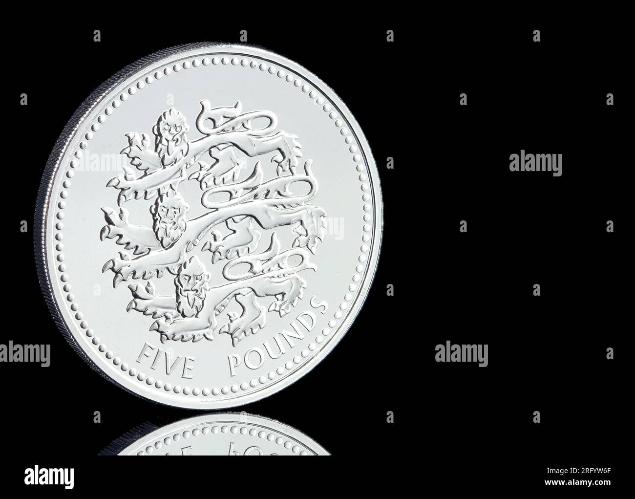 2023 United Kingdom Five Pound coin issued by The Royal Mint featuring ...
