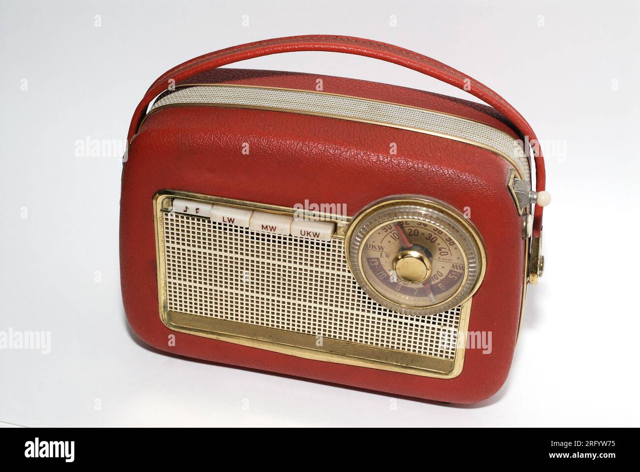 Old German radio from the fifties Stock Photo - Alamy