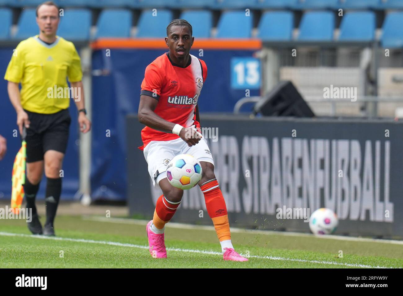 Bochum, Germany. 05th Aug, 2023. Amari'i Bell (29) of Luton Town during ...