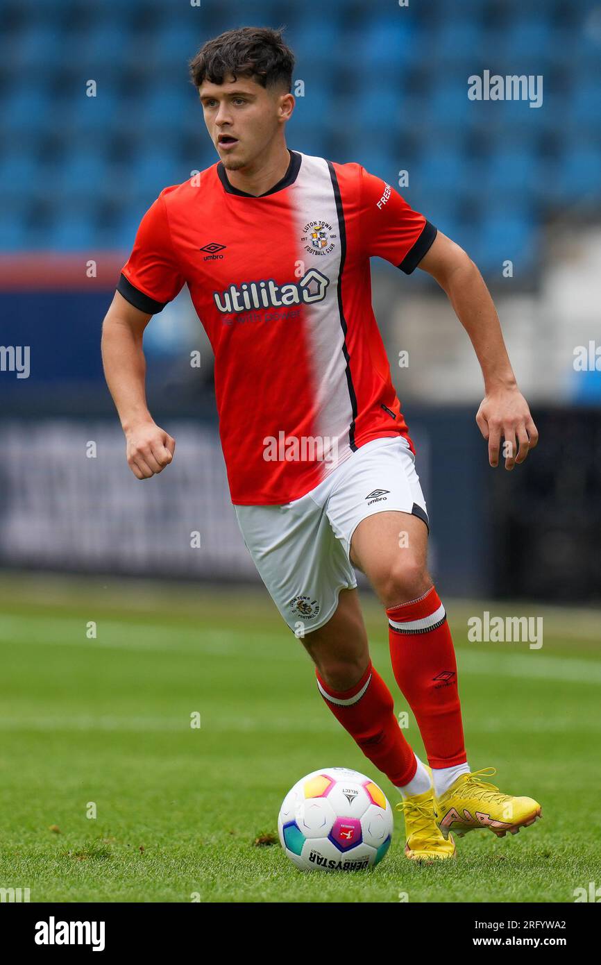 Bochum, Germany. 05th Aug, 2023. Ryan Giles of Luton Town during the ...
