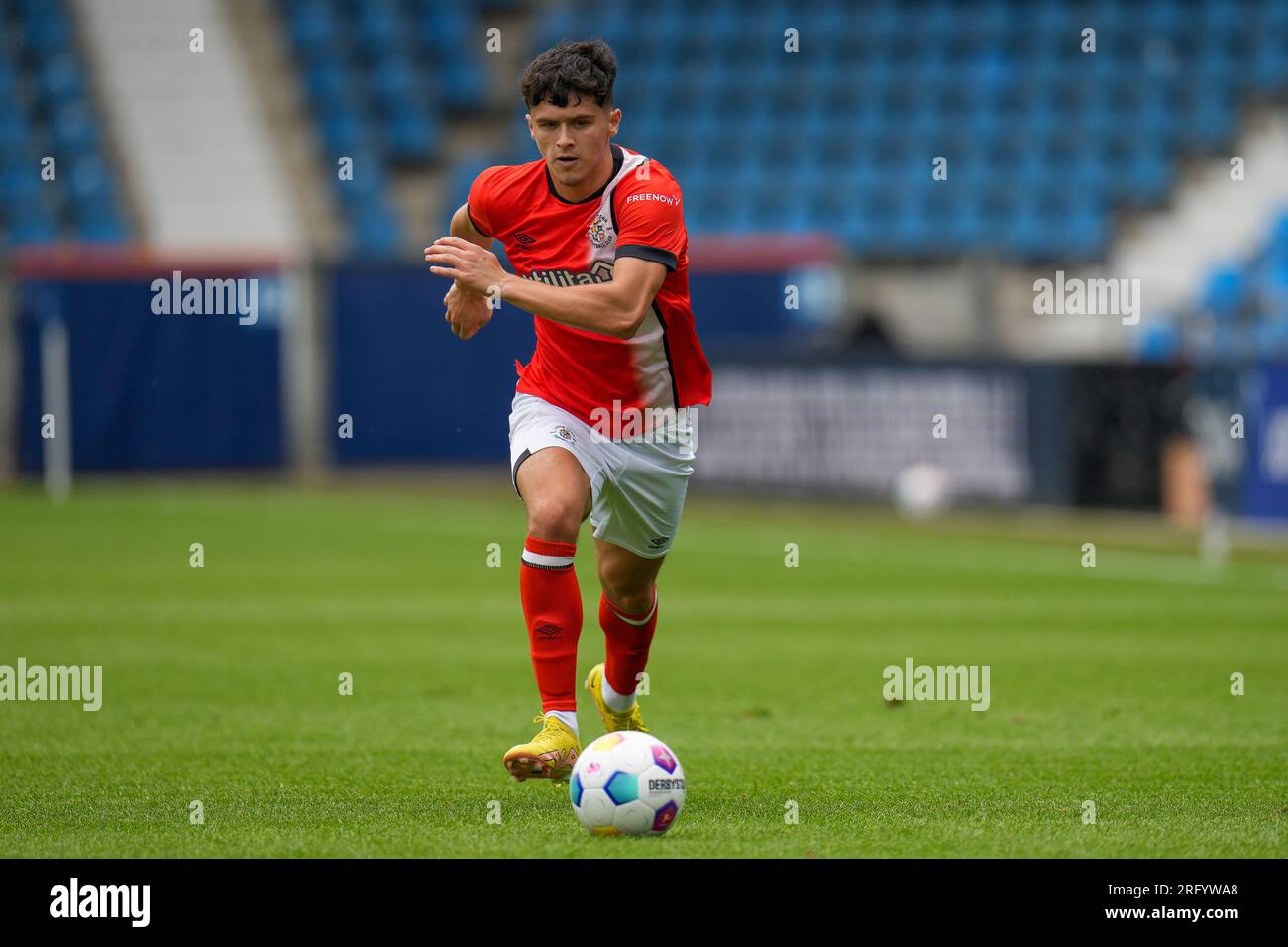 Bochum, Germany. 05th Aug, 2023. Ryan Giles of Luton Town during the ...