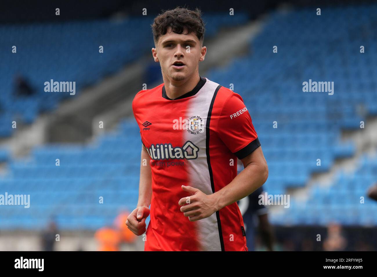 Bochum, Germany. 05th Aug, 2023. Ryan Giles of Luton Town during the ...