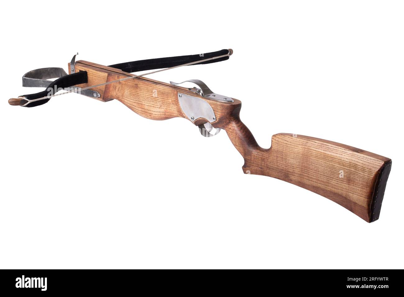 vintage crossbow isolated on white background Stock Photo - Alamy