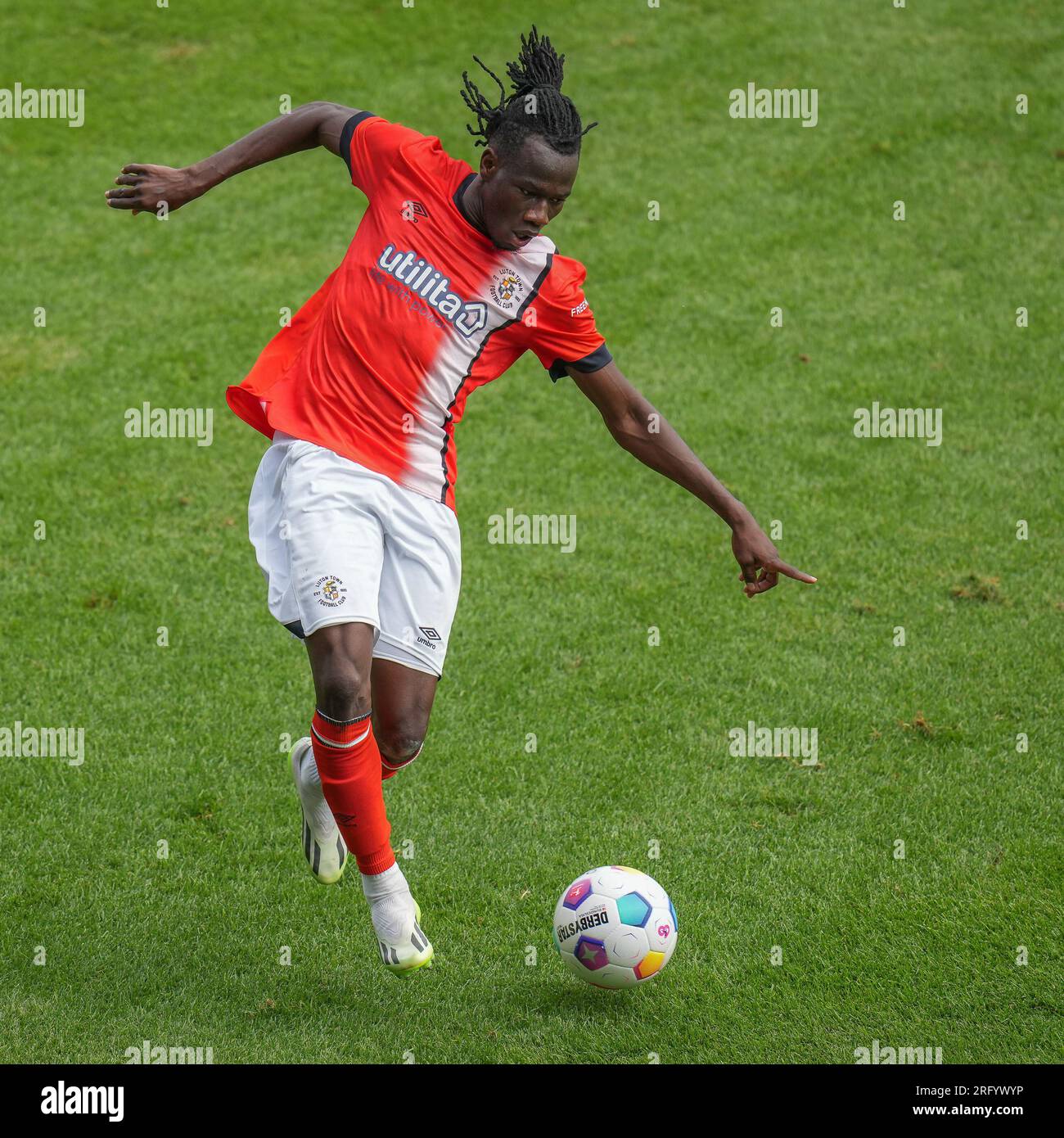 Bochum, Germany. 05th Aug, 2023. Issa Kabore of Luton Town during the ...