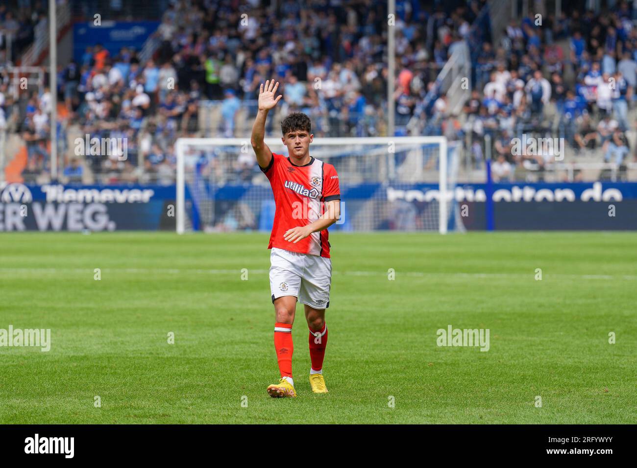 Bochum, Germany. 05th Aug, 2023. Ryan Giles of Luton Town during the ...