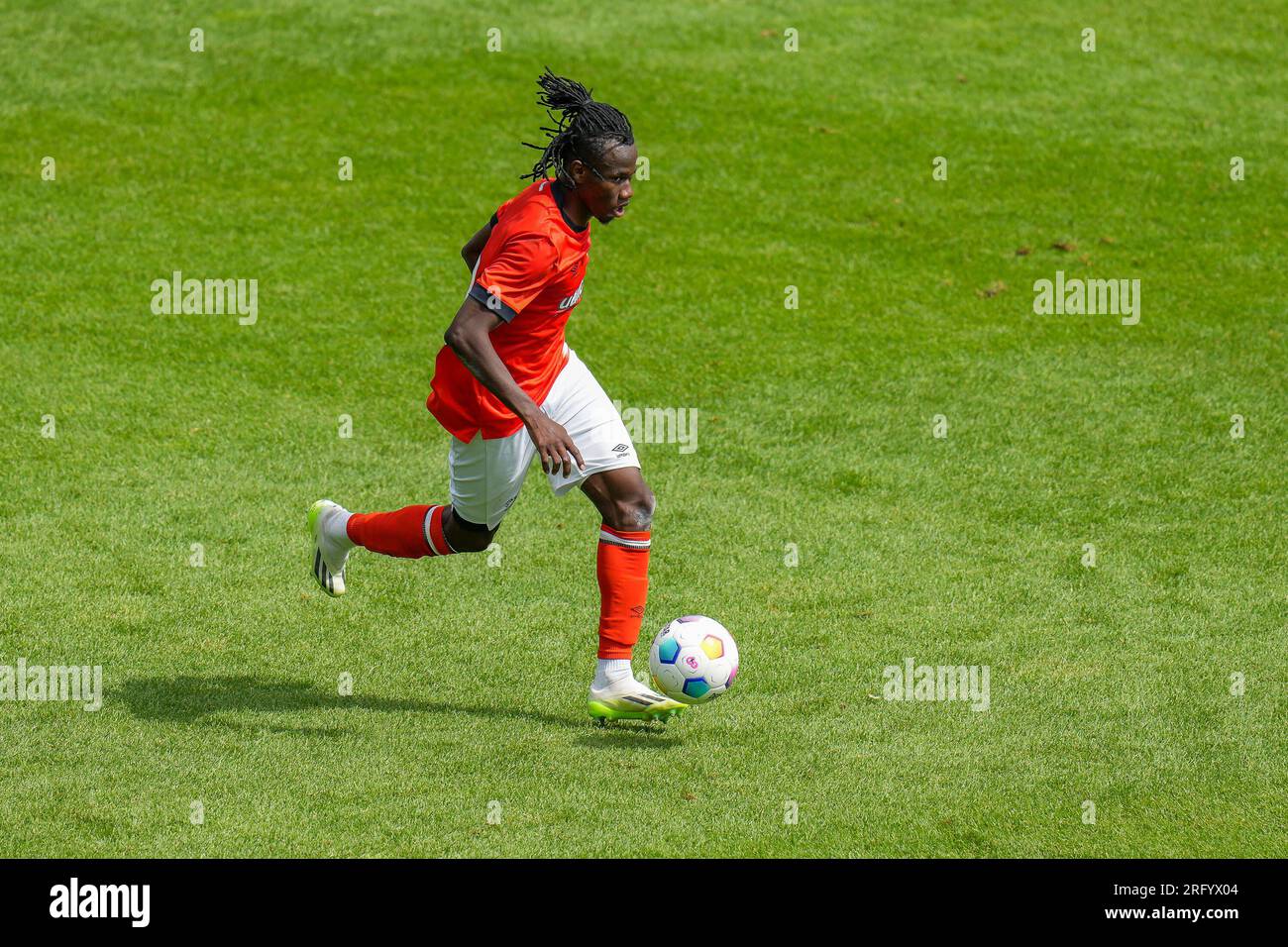 Bochum, Germany. 05th Aug, 2023. Issa Kabore of Luton Town during the ...