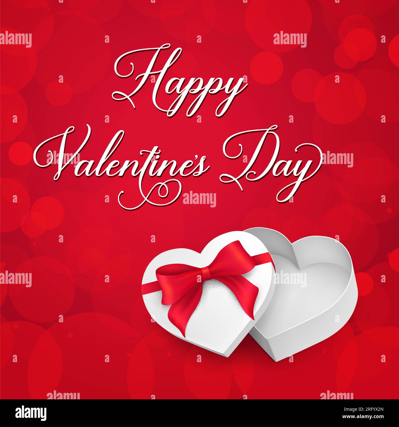 Gift box inscription love Stock Vector Images - Alamy