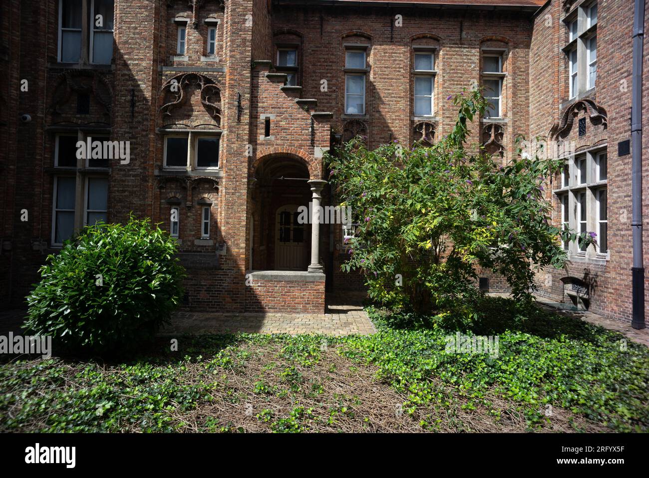 View of the Hospital of Saint John, it was a medieval hospital in ...