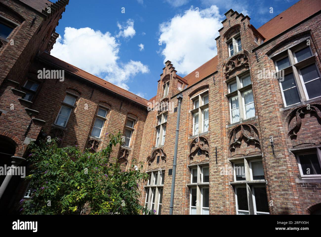 View of the Hospital of Saint John, it was a medieval hospital in ...