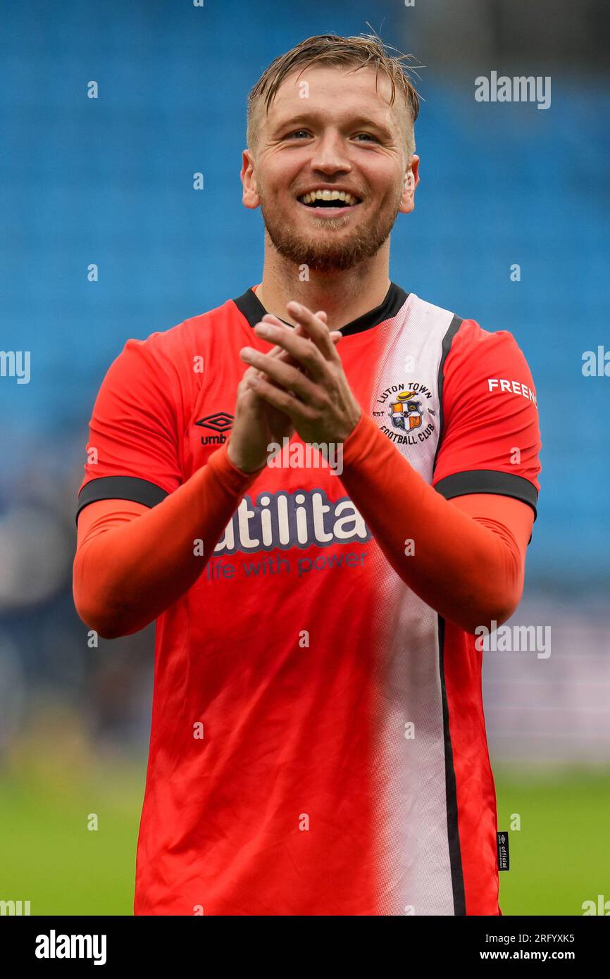 Bochum, Germany. 05th Aug, 2023. Luke Berry (8) of Luton Town ...
