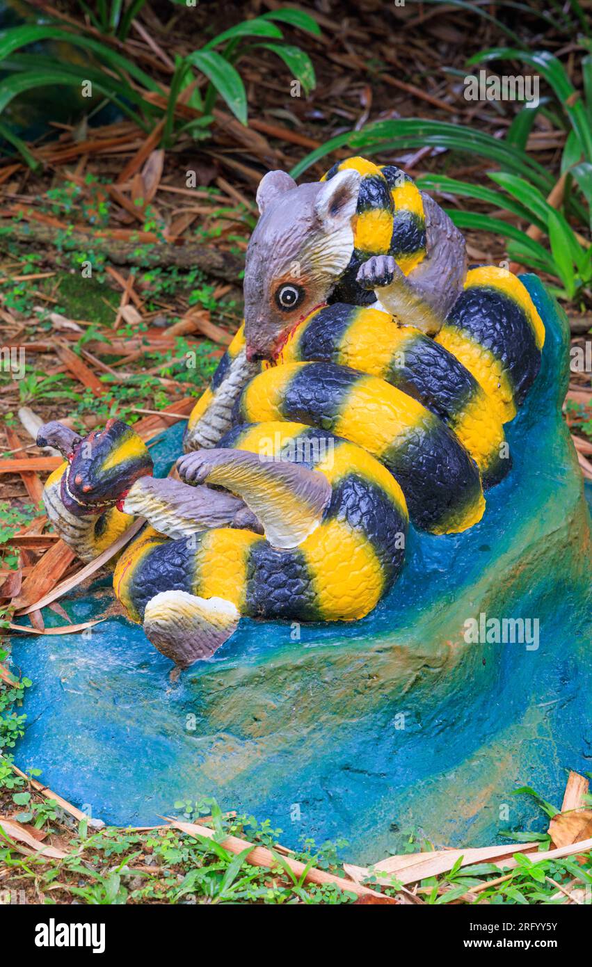 Haw Par Villa, a Chinese mythology theme park in Pasir Panjang Road ...
