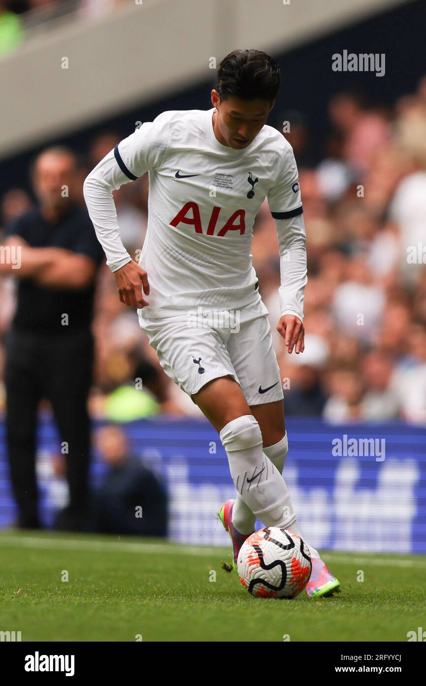 London, UK. 06th Aug, 2023. Son Heung-Min of Tottenham Hotspur in ...