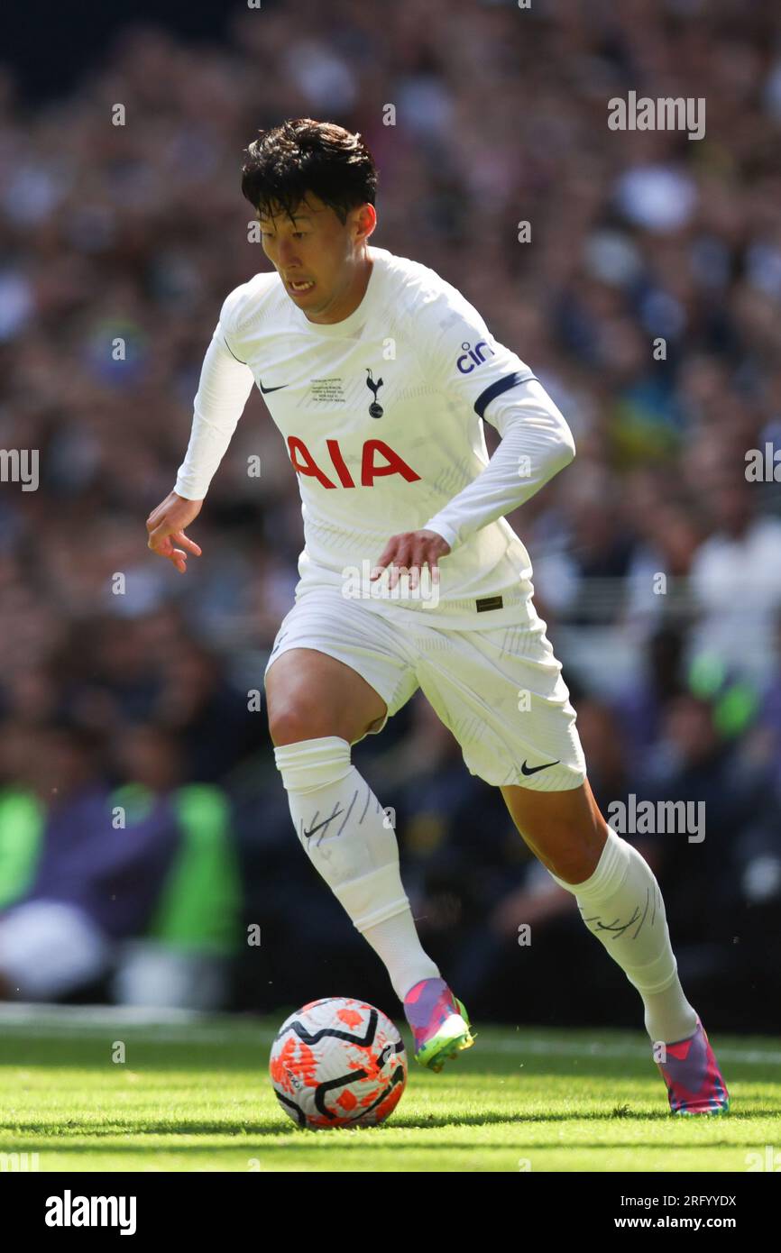 London, UK. 06th Aug, 2023. Son Heung-Min of Tottenham Hotspur in ...