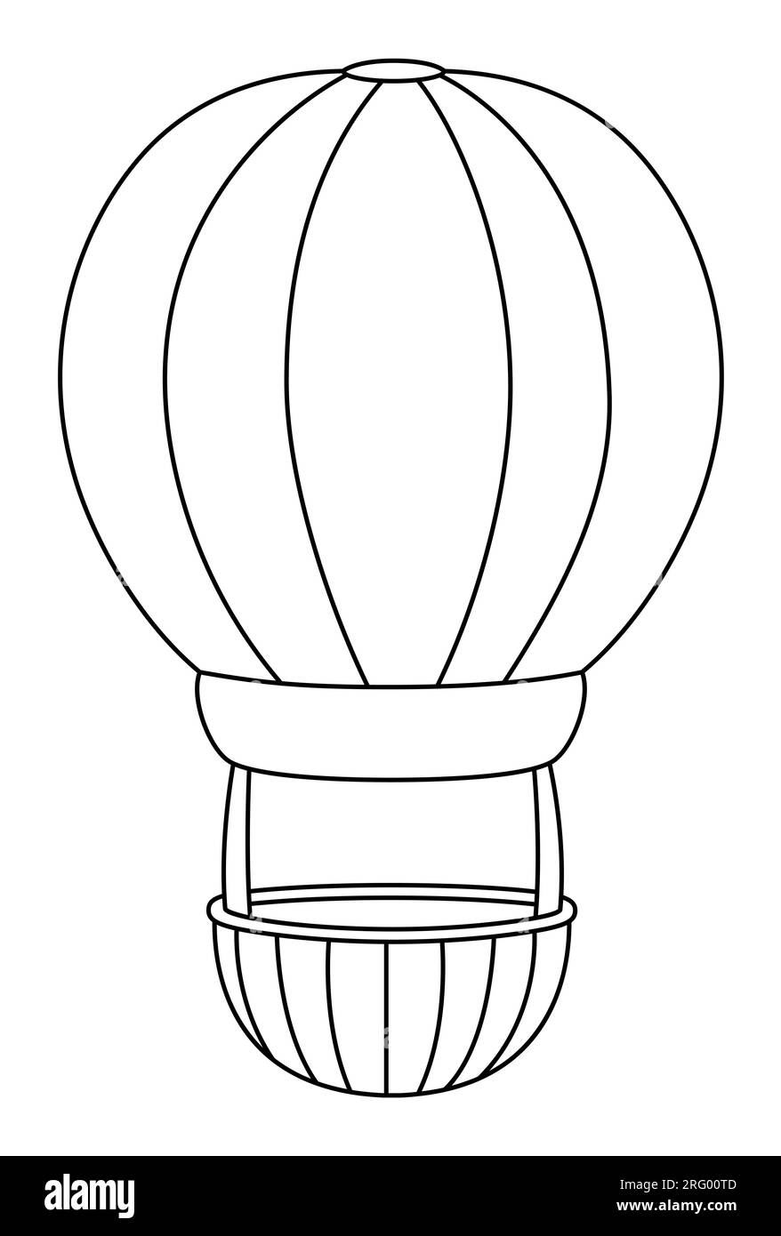 Balloon Clipart Black And White Hot Air Balloon Black And White Vector