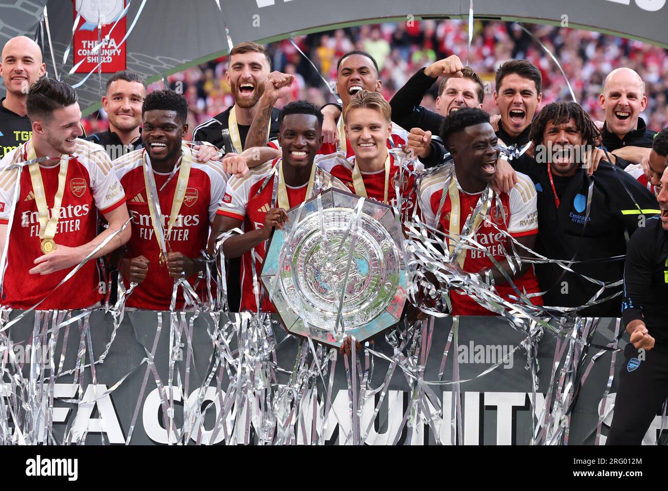 Wembley Stadium, London, UK. 6th Aug, 2023. Community Shield Football ...
