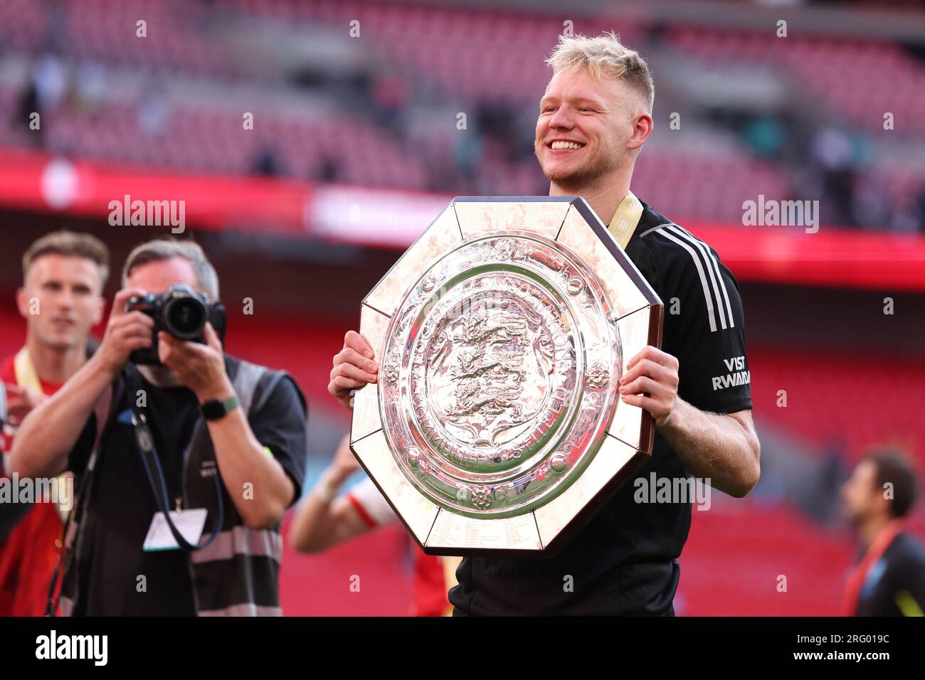 Wembley Stadium, London, UK. 6th Aug, 2023. Community Shield Football ...