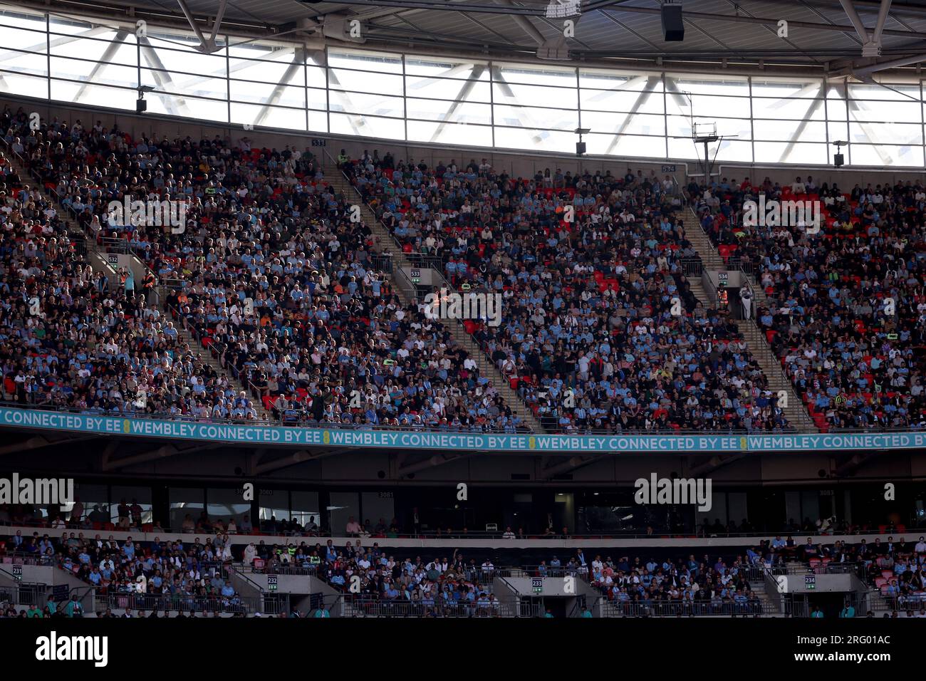 Wembley Stadium, London, UK. 6th Aug, 2023. Community Shield Football ...