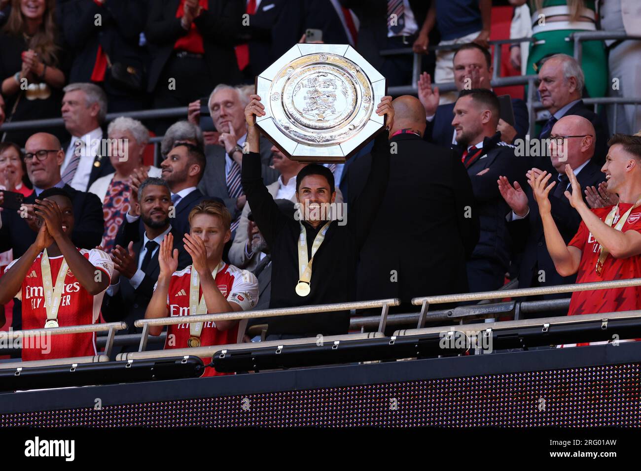 Wembley Stadium, London, UK. 6th Aug, 2023. Community Shield Football ...