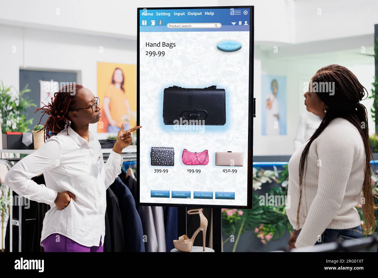 Ordering at kiosk hi-res stock photography and images - Alamy