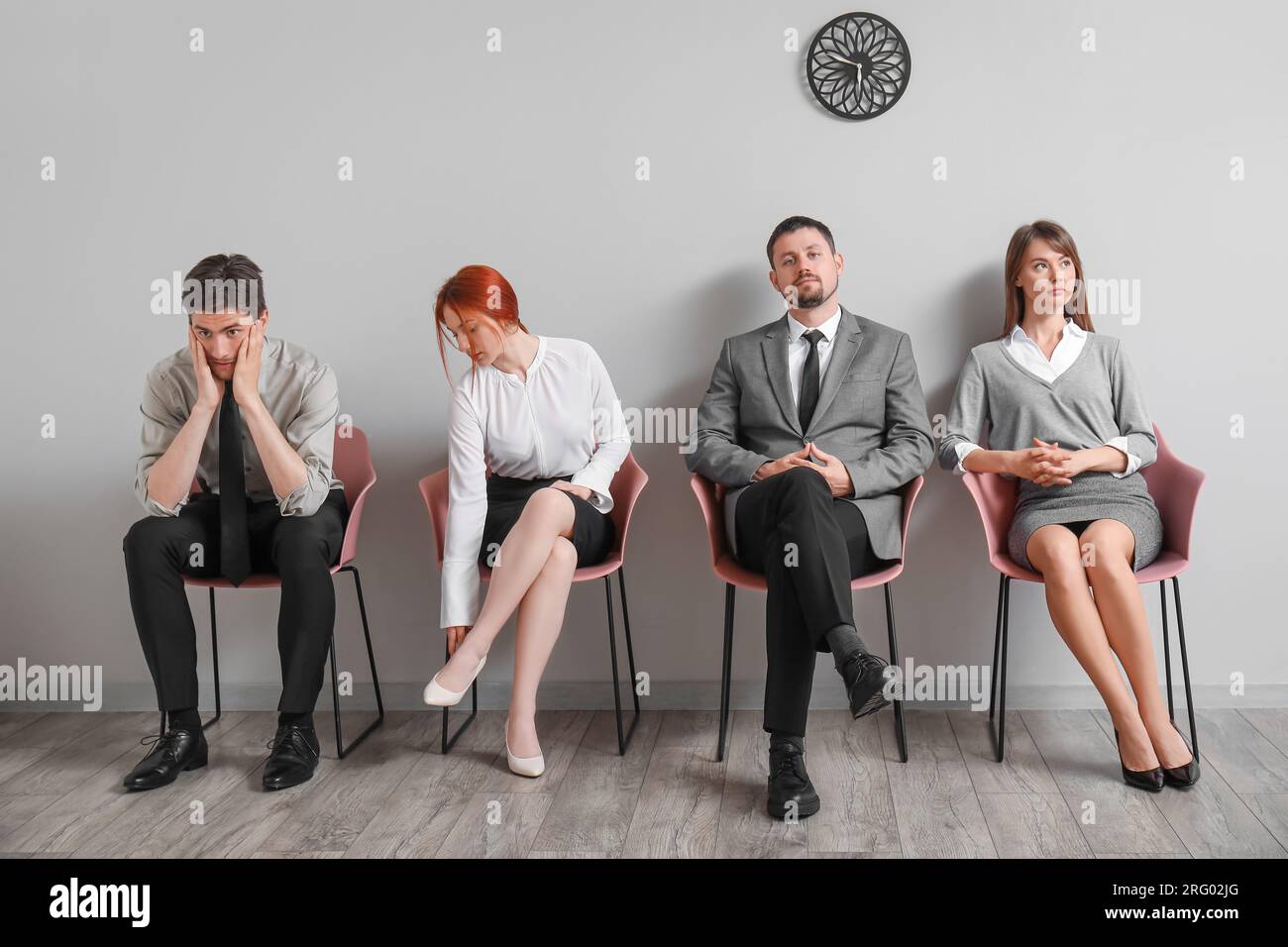 Company interviewing job applicants office hi-res stock photography and ...