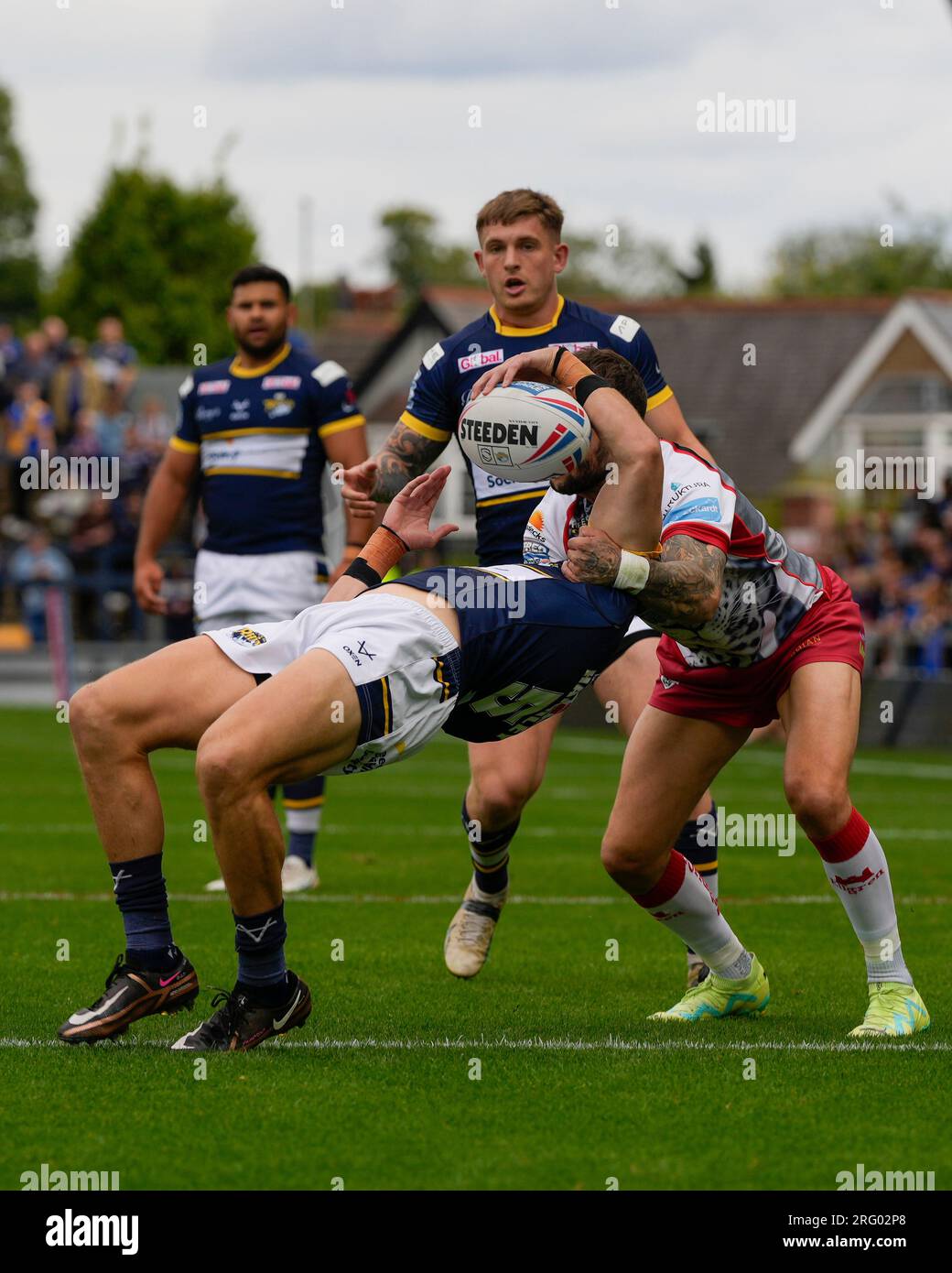 Leigh rugby league ground hi-res stock photography and images - Alamy