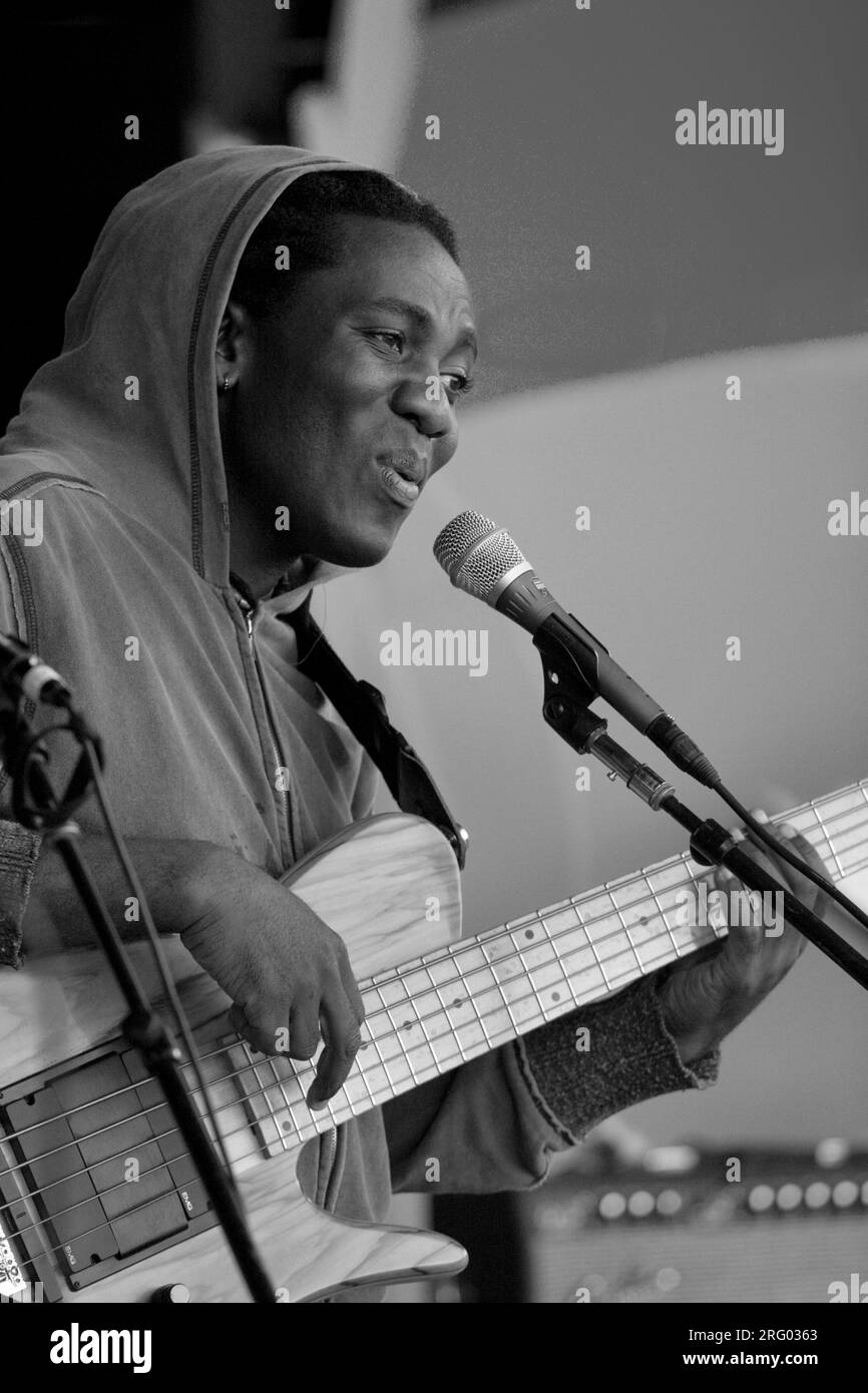 RICHARD BONA "Bass" of RICHARD BONA BAND performs at THE MONTEREY JAZZ ...