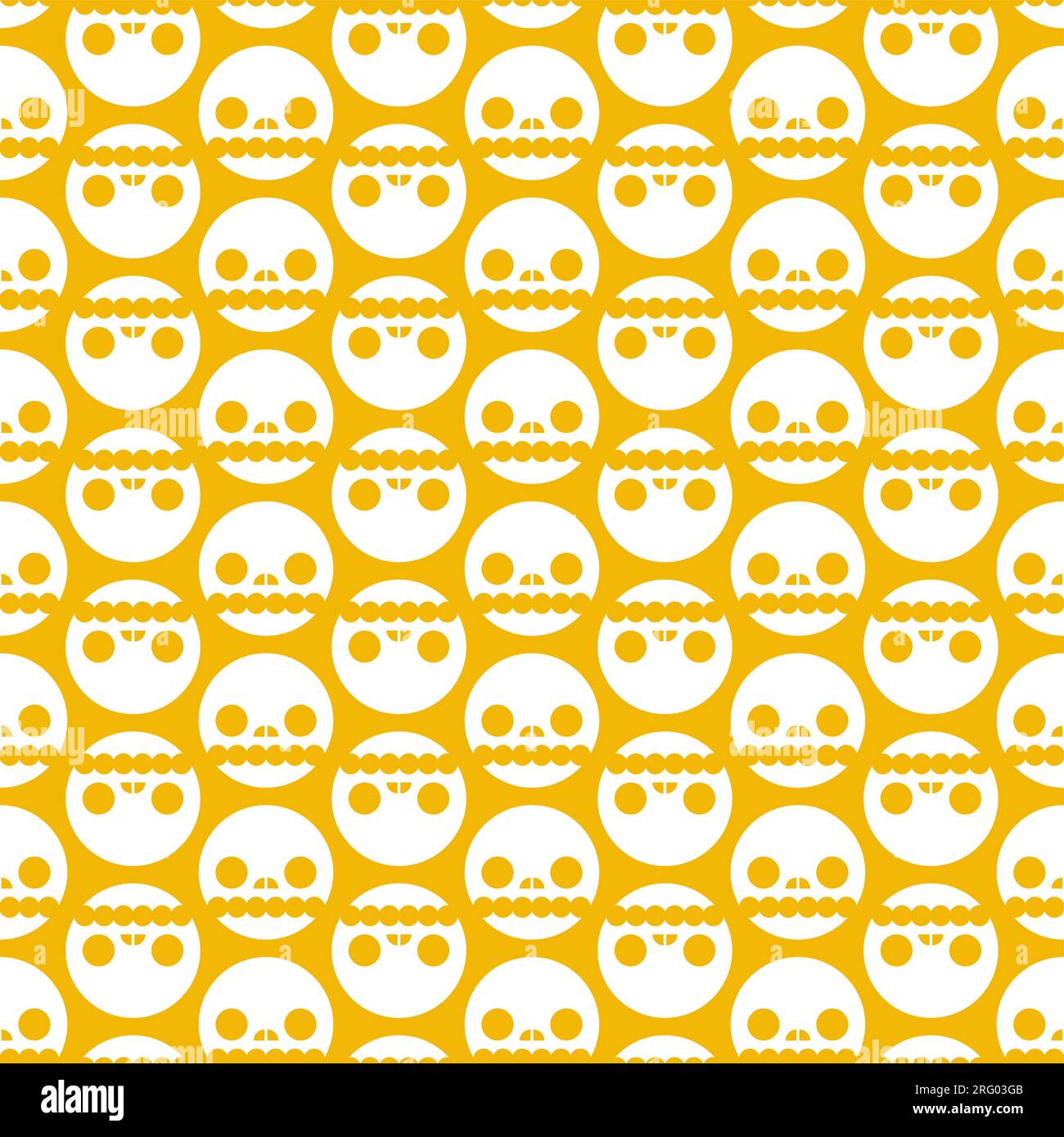 Skull simple geometric pattern seamless. Vector background Stock Vector ...