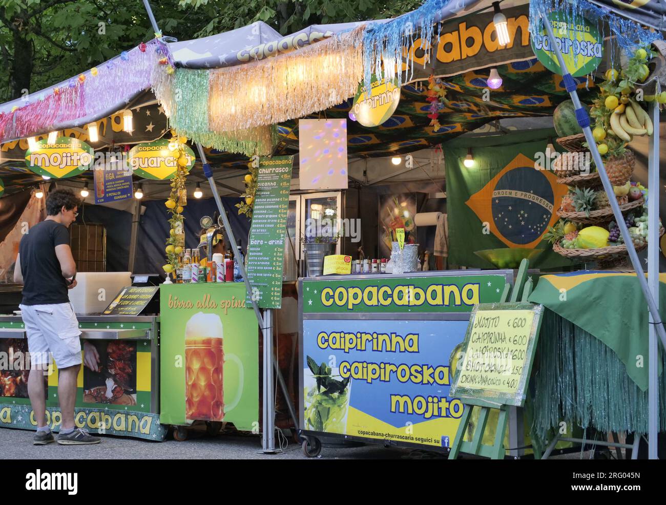San Pellegrino, Italy. 06th Aug, 2023. Great turnout of people at San ...