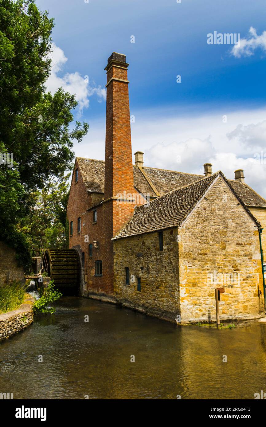 Lower Slaughter mill, The Costwolds, England Stock Photo - Alamy